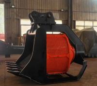 China OEM 360 Degree Rotating Screening Bucket for 12 Ton Excavator 20-80mm Mesh for sale