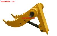 China NM400 Mechanical Hydraulic Thumb Grapple For Excavator for sale