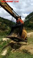 China YISONG 360 Degree Rotating Screening Bucket Excavator Buckets for sale