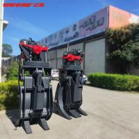 China Excavator 360 Degree Rotating Log Grab Wood Grapple 20-30 Ton Capacity OEM ODM for sale