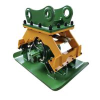 China Hardox450 Hydraulic Plate Compactor/ Vibrating Compactor For Mini 4-8 Ton Excavator for sale
