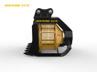 China Q355B Q690D NM400 Hardox450 Rotating Screening Bucket 1.1m3 for 5-120T Excavators for sale