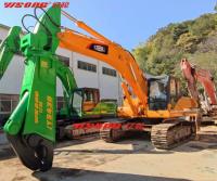China Hydraulic Eagle Shear Excavator Attachment 22-35 Ton Demolition Scrap Metal Steel Shear 500-730mm Opening for sale