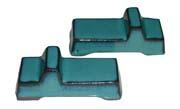 China Outdoor Ceramic Pots Feet GW6024D for sale