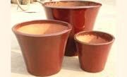 China Outdoor Ceramic Pots GW7152 Set 3 for sale