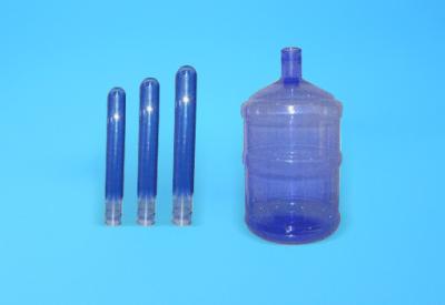 China Food garde material transparent bule 5 gallon plastic pet preforms for sale