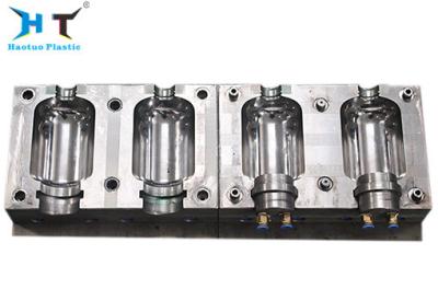 China 2 Cavity Plastic Pet Blowing Bottle Mould For Fruit Juice Carbonated Beverage Bottles for sale