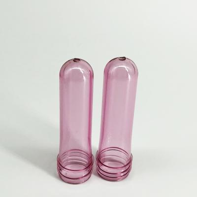 China 19g 24mm Plastic PET Preform In Different Colors for Cosmetic Bottle Blowing for sale