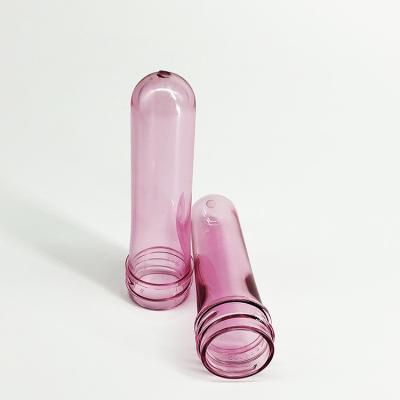 China 19g 24mm Plastic PET Preform In Different Colors for Cosmetic Bottle Blowing for sale