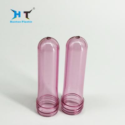 China 19g 24mm Plastic PET Preform In Different Colors for Cosmetic Bottle Blowing for sale