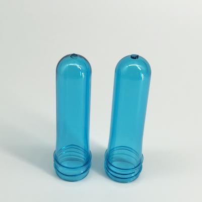 China 22g 24/410 Clear Bule PET Plastic Cosmetic Shampoo Bottle Preforms for sale