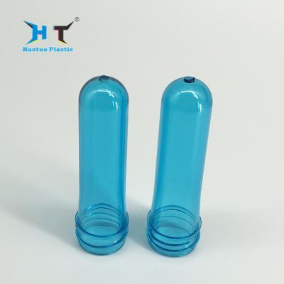 China 22g 24/410 Clear Bule PET Plastic Cosmetic Shampoo Bottle Preforms for sale