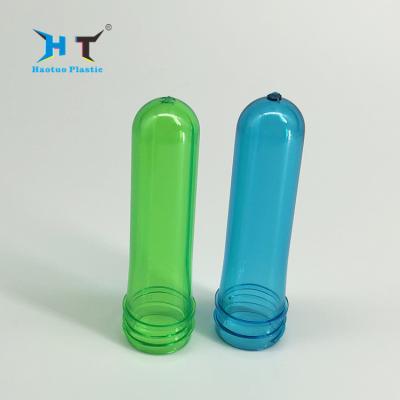 China 26g 24/410 Clear PET Plastic Cosmetic Lotion Spray Bottle Preforms for sale