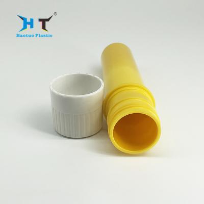 China Pearl Color Plastic PET Preform Mouthwash Blowing Bottle Preform With Screw Cap for sale