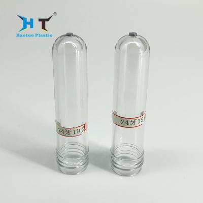 China 24/410 Mm 19g Plastic PET Preform , Any Color Plastic Bottle Preform for sale