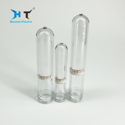 China Any Color Size Plastic Cosmetic Jars Bottle pet Preform Blowing Container Preform for sale