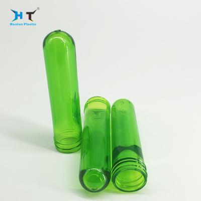 China 400Ml/500Ml Plastic PET Preform , Green Pet Preform 131Mm Length for sale