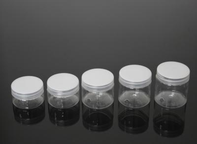 China Durable PET Plastic Jars , 50ml 60ml 80ml 100ml 120ml Plastic Bottle Jar for sale