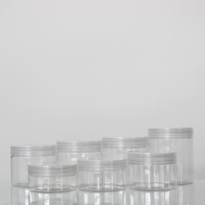 China 68mm Diameter Round Plastic Container 100g 180g 200g 250g 300g For Food for sale