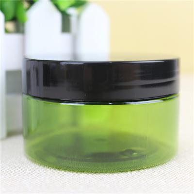 China Clip Cap Cream PET Plastic Jars , 16g/ 25g Small Plastic Jars With Lids for sale