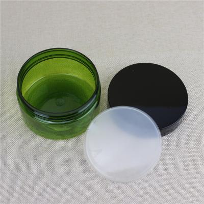 China Clip Cap Cream PET Plastic Jars , 16g/ 25g Small Plastic Jars With Lids for sale