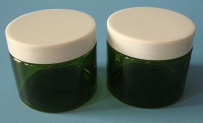 China 200ml Frosted Color PET Plastic Jars Smooth Surface With PP Or Aluminum Cap for sale