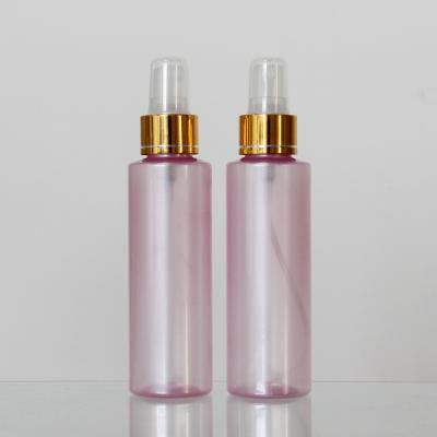 China 120ml Perfume For Woman Original Plastic Pink Color  Cosmetic Bottle for sale