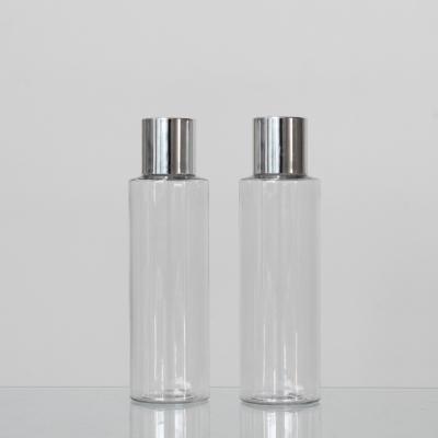China Custom Color Cosmeitc 120ml Empty Plastic Bottle Of Perfume With Pump for sale
