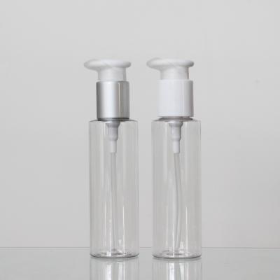China Custom Color Cosmeitc 120ml Empty Plastic Bottle Of Perfume With Pump for sale
