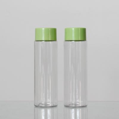 China Custom Color Cosmeitc 120ml Empty Plastic Bottle Of Perfume With Pump for sale