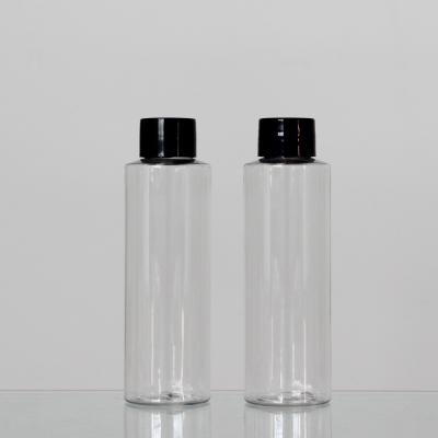 China Custom Color Cosmeitc 120ml Empty Plastic Bottle Of Perfume With Pump for sale