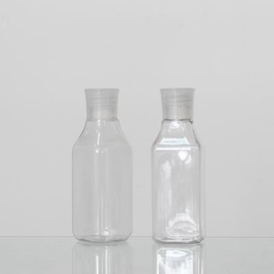 China Any Color Square 80ml Olive Oil Plastic Cosmetic Bottle For Lotion for sale
