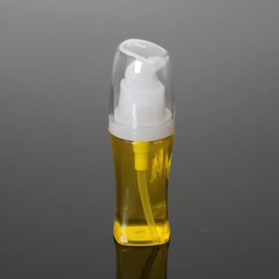 China PET 30ml Square Shape Empty Plastic Lotion Cosmetic Custom Color Bottle for sale