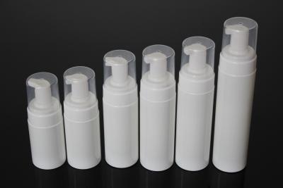 China Round Custom Color 100/120/150/180/200/250ml Plastic Lotion Foam Pump Cosmetic Bottle for sale