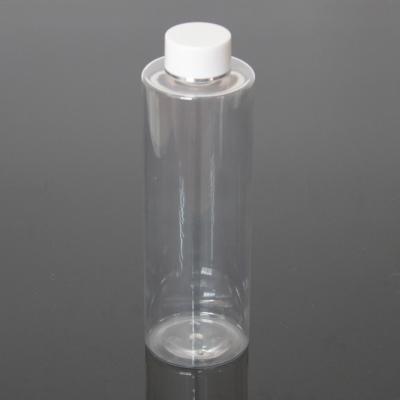 China 350/400/500 /750ml Round Shape Solid Custom Color Plastic Pump Cosmetic Bottle for sale
