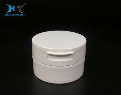 China Small PP Plastic Jars , Portable Mirror Cosmetic Loose Powder Jar for sale