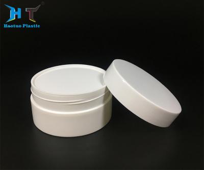 China ECO Friendly Small Plastic Jars 300 Gram Label Sticker With Screw Cap for sale