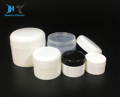 China Round PP Plastic Jars Printing Or Labeling Logo For Skin Care Cream for sale