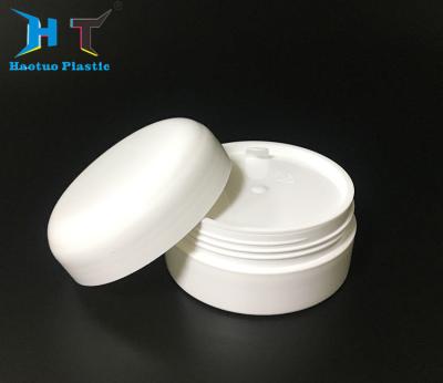 China Makeup Cream Plastic Cosmetic Jars , 50G 80G 120G Single Wall Jars for sale