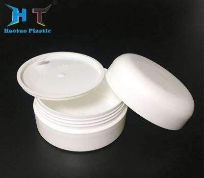 China Makeup Cream Plastic Cosmetic Jars , 50G 80G 120G Single Wall Jars for sale