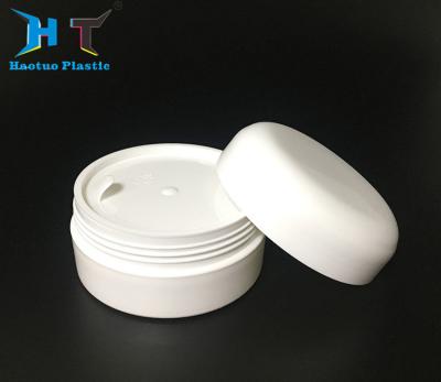 China Makeup Cream Plastic Cosmetic Jars , 50G 80G 120G Single Wall Jars for sale