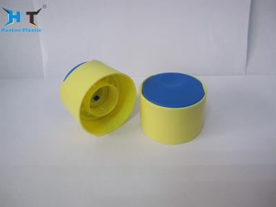 China Cosmetic Shampoo Double Wall Disc Top Cap Diameter 48mm 24 / 410 Neck Matt Surface for sale