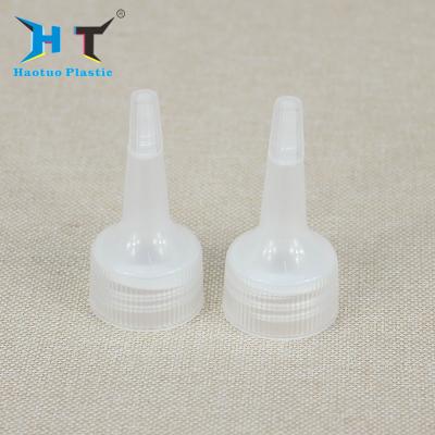 China OEM / ODM Service Ribbed Water Bottle Spout Cap,28mm Push Pull Cap for sale