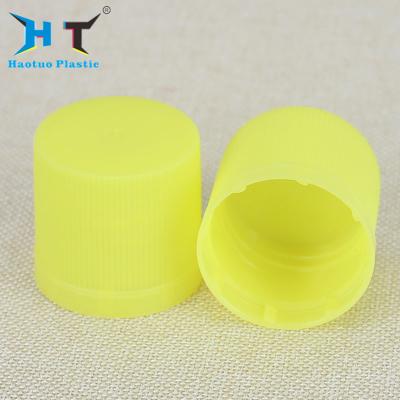 China 28 / 415 Screw Top Bottle Caps , Ribbed Or Polish Surface Screw Cap Lid for sale