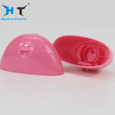 China 22 mm Flip Top Plastic Caps , Small Screw Cap With Round Top Cover for sale