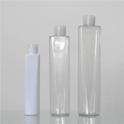 China Luxury White PET Cosmetic Bottle , Cosmetic Pump Bottles 120ml 300ml 400ml for sale