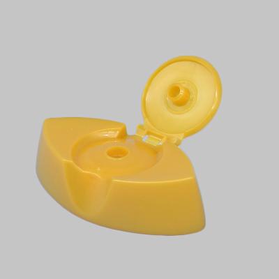 China Flexible 4.7g Flip Top Plastic Caps Corrosion Resistance Free Samples for sale