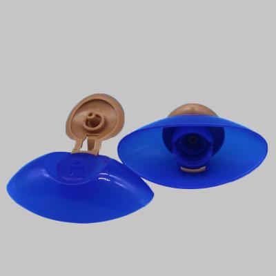 China 14mm Snap Neck Double Color Plastic Flip Top Lid Caps For Shampoo Bottle for sale