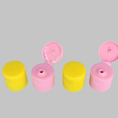 China 28/415 Cloreful Plastic Cosmetic Flip Top Cap Ribbed Plastic Bottle Closure for sale