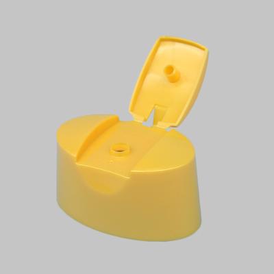 China 22mm Snap Neck Flip Top Bottle Lids , Small Shampoo Bottle Flip Lid for sale